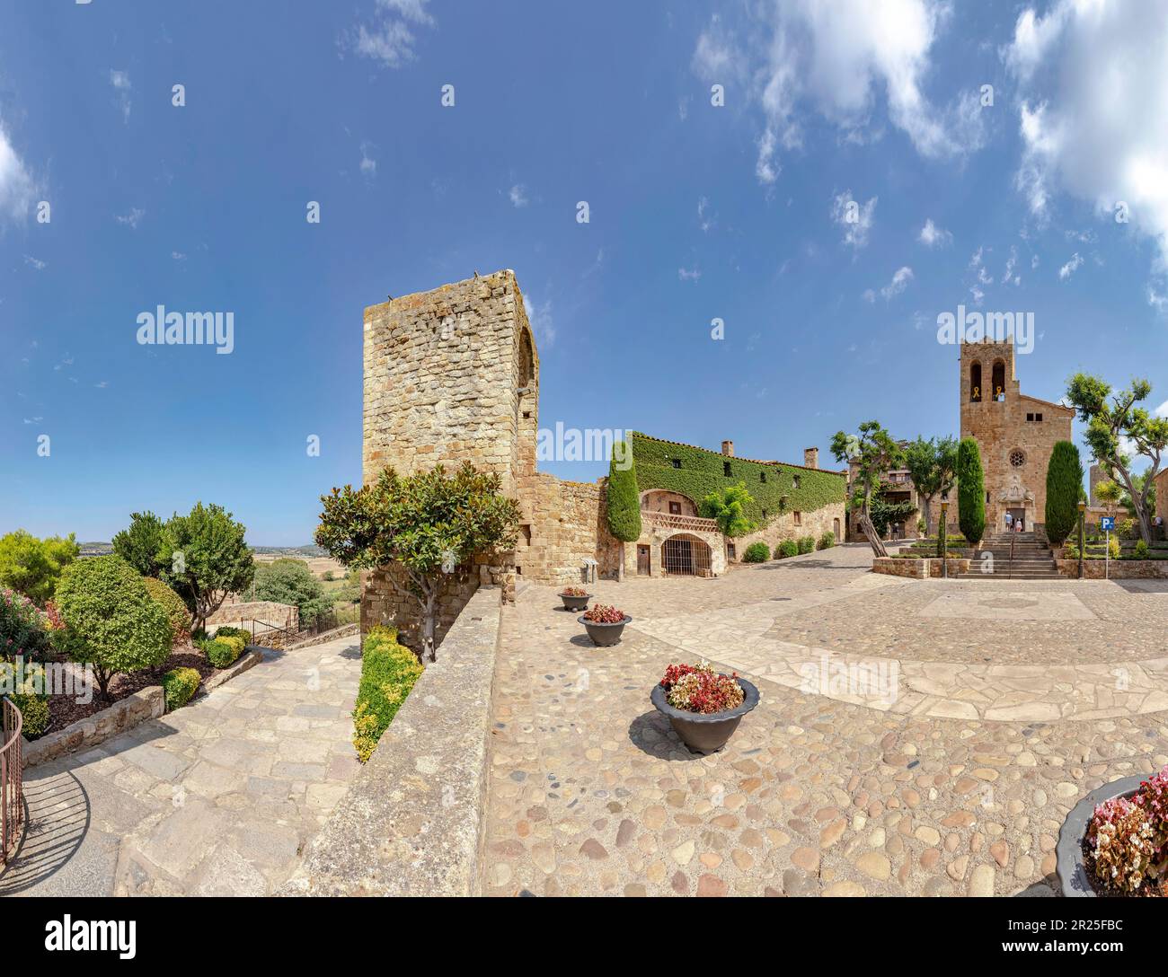 medieval village *** Local Caption *** Pals, , Spain, city, village ...