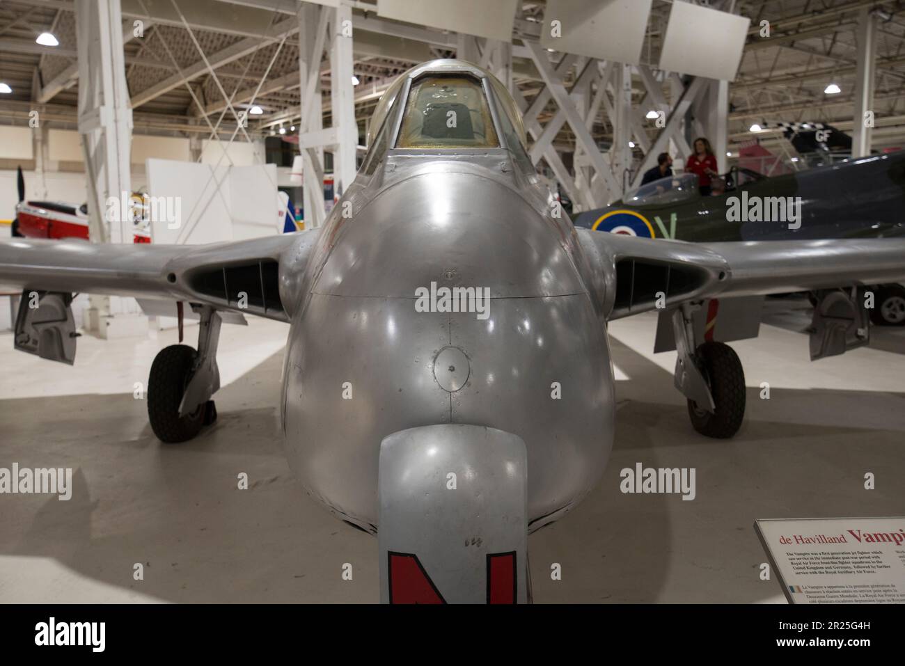 de Havilland Vampire F3 fighter nicknamed 'aerial kiddy car' Stock ...