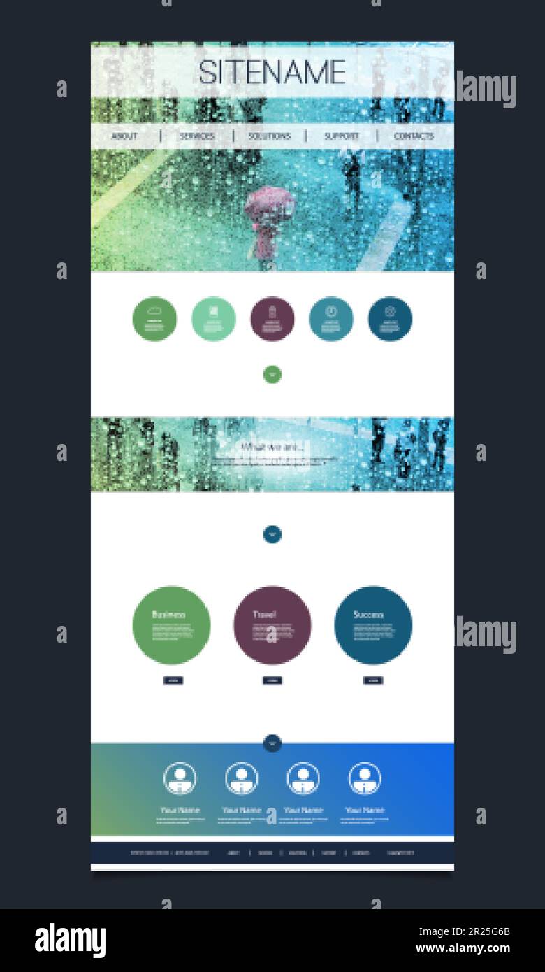 Water project site Stock Vector Images - Alamy