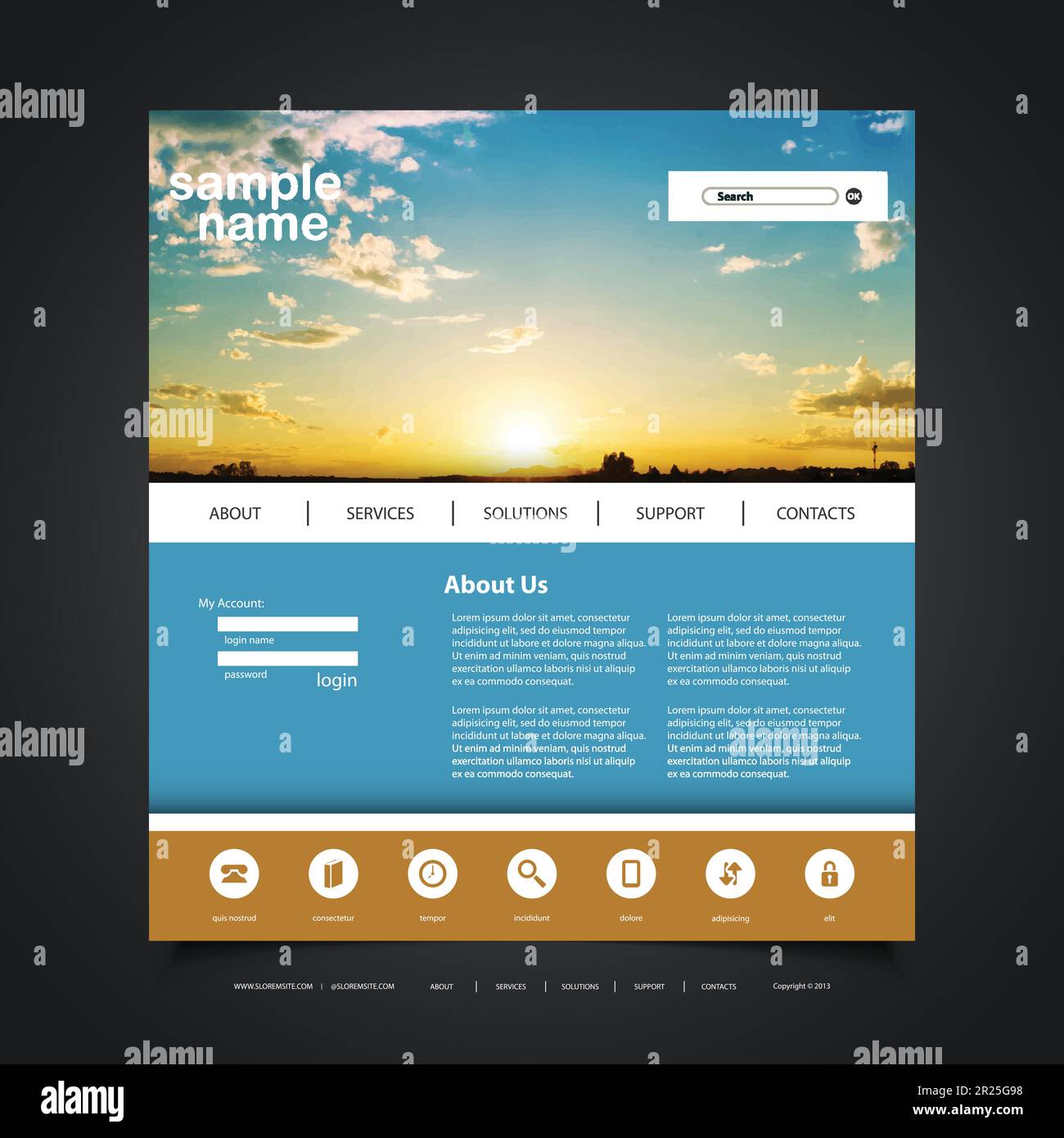 Eco business australia Stock Vector Images - Alamy