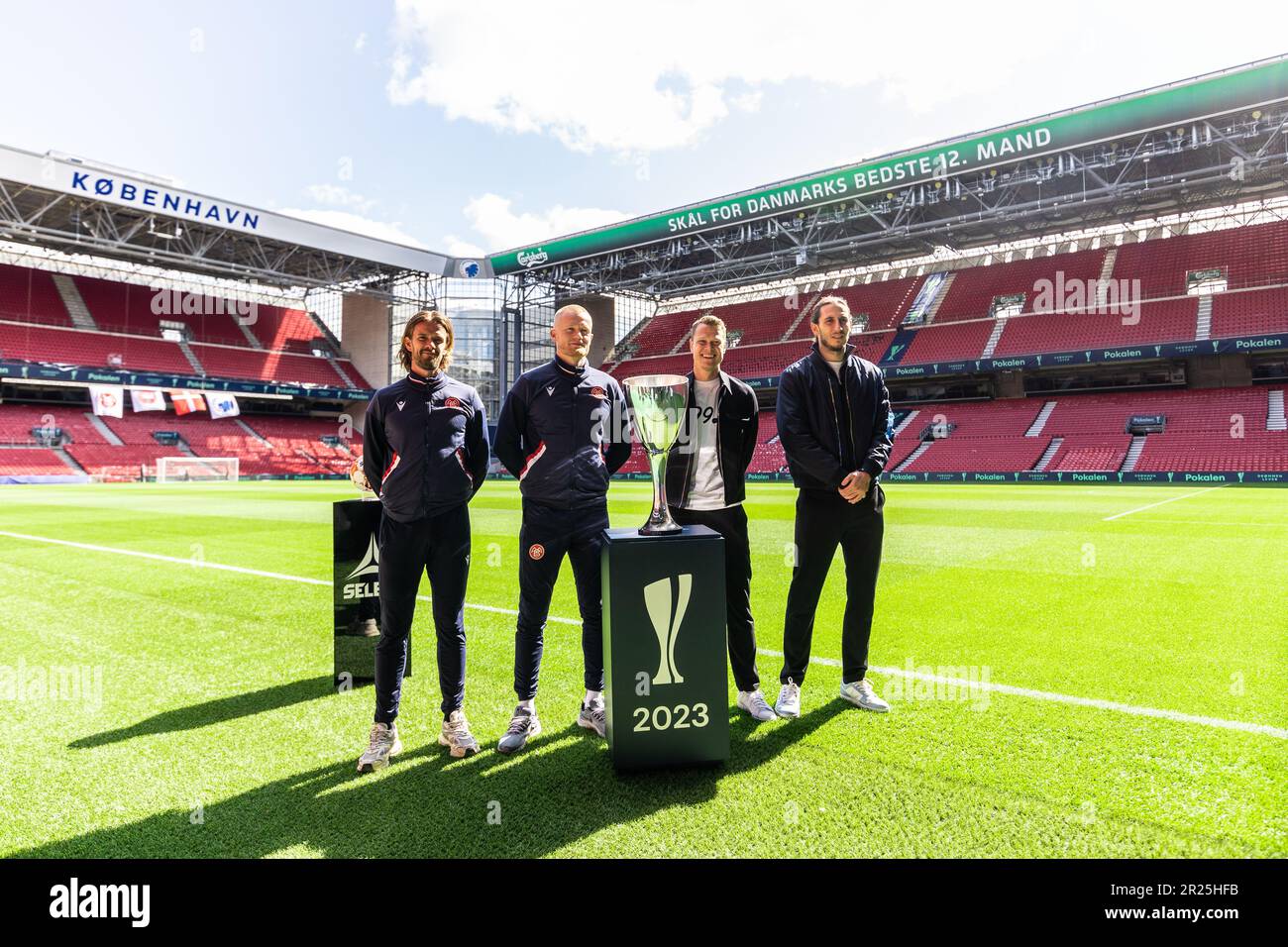 Copenhagen, Denmark. 17th May, 2023. (L-R) Lucas Andersen and Rasmus ...