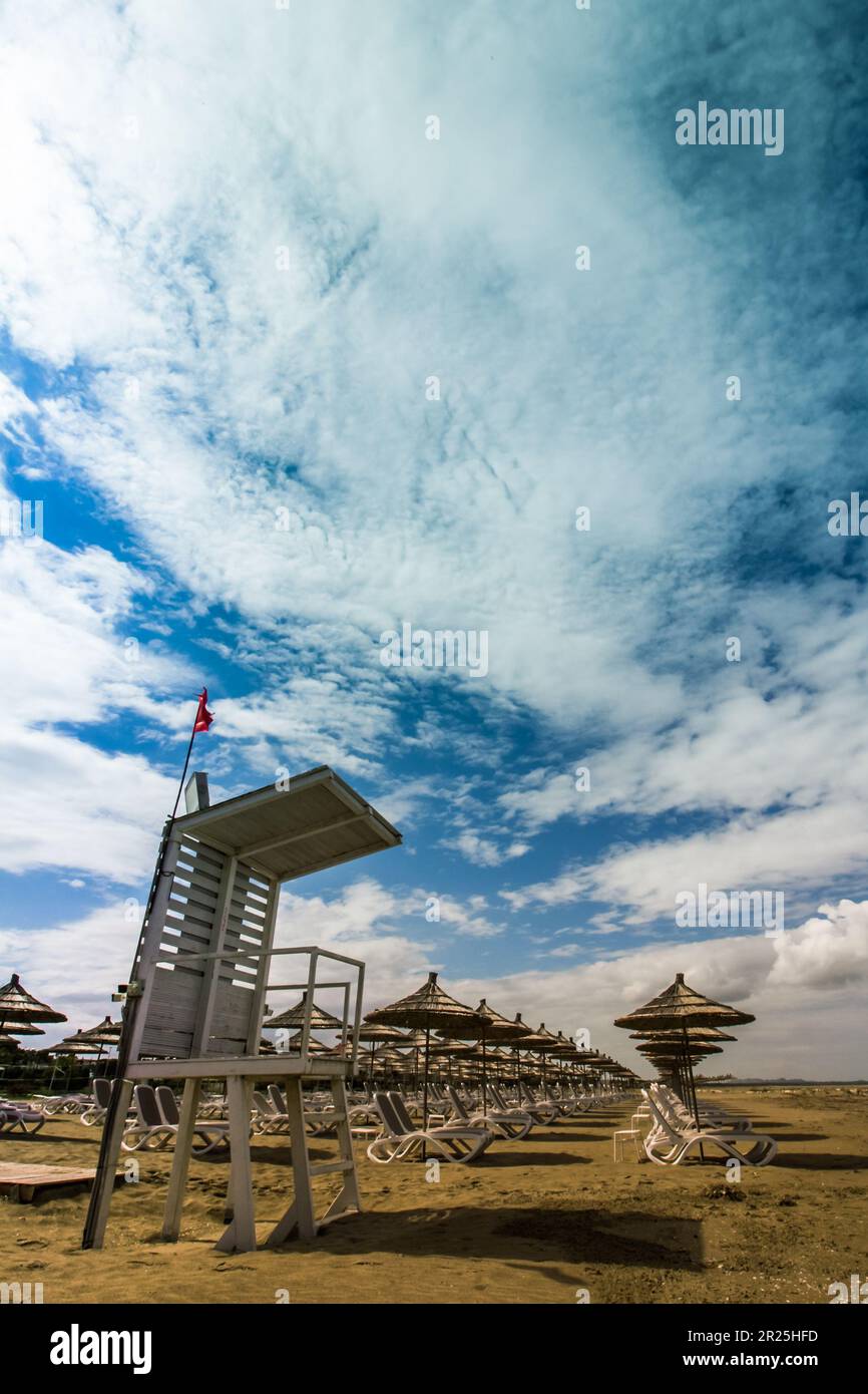 Book cover with lifeguard tower hi-res stock photography and images - Alamy