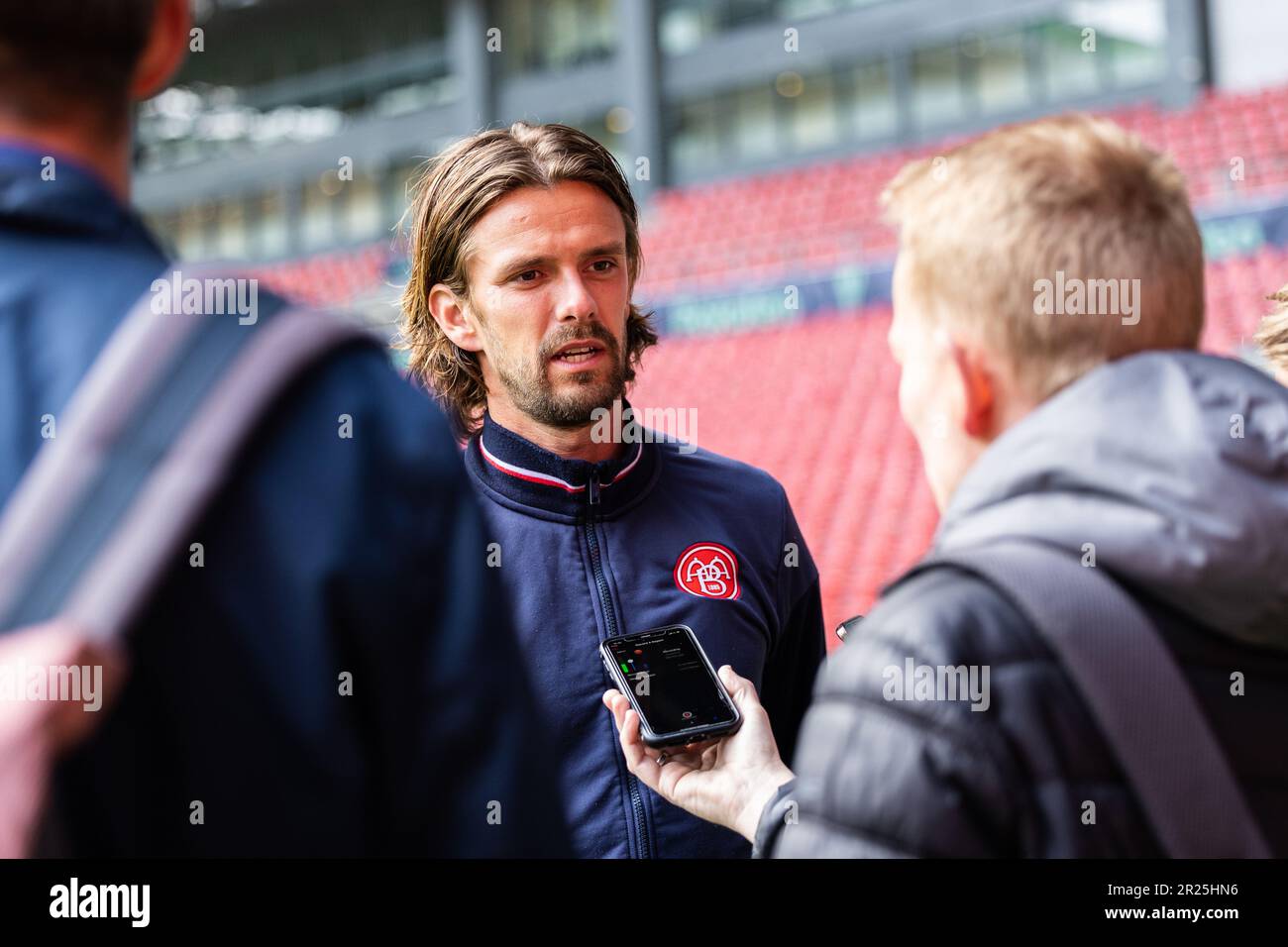 Copenhagen, Denmark. 17th May, 2023. Lucas Andersen of Aalborg Boldklub ...