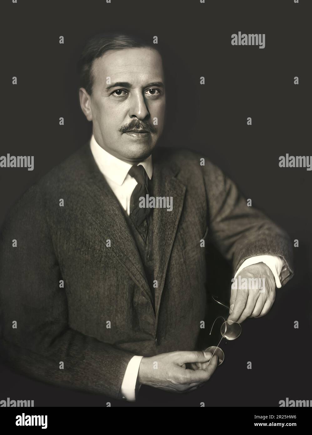 Hugo von Hofmannsthal, 1874-1929, Austrian novelist and poet, digital ...