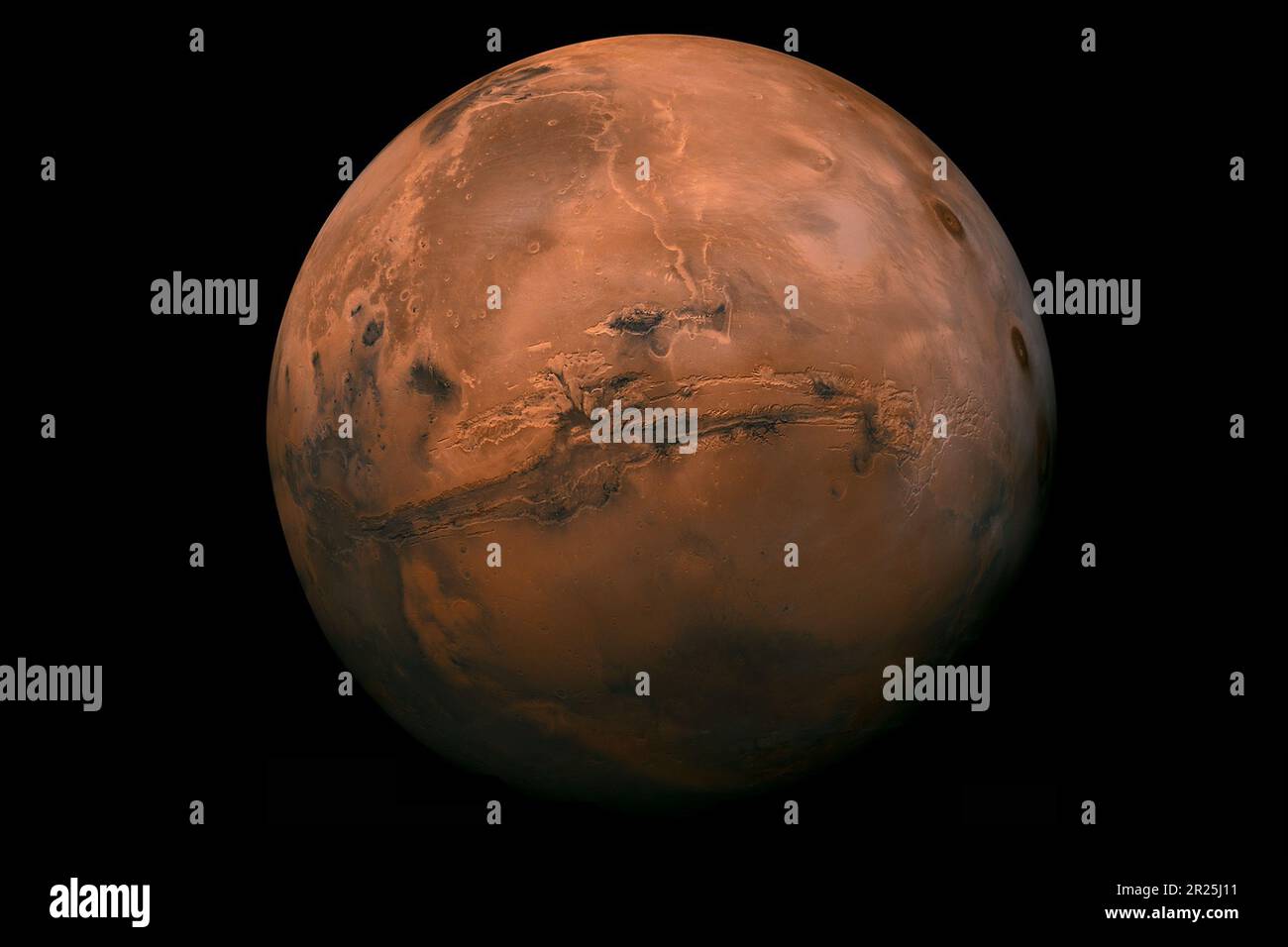 The planet Mars Stock Photo - Alamy