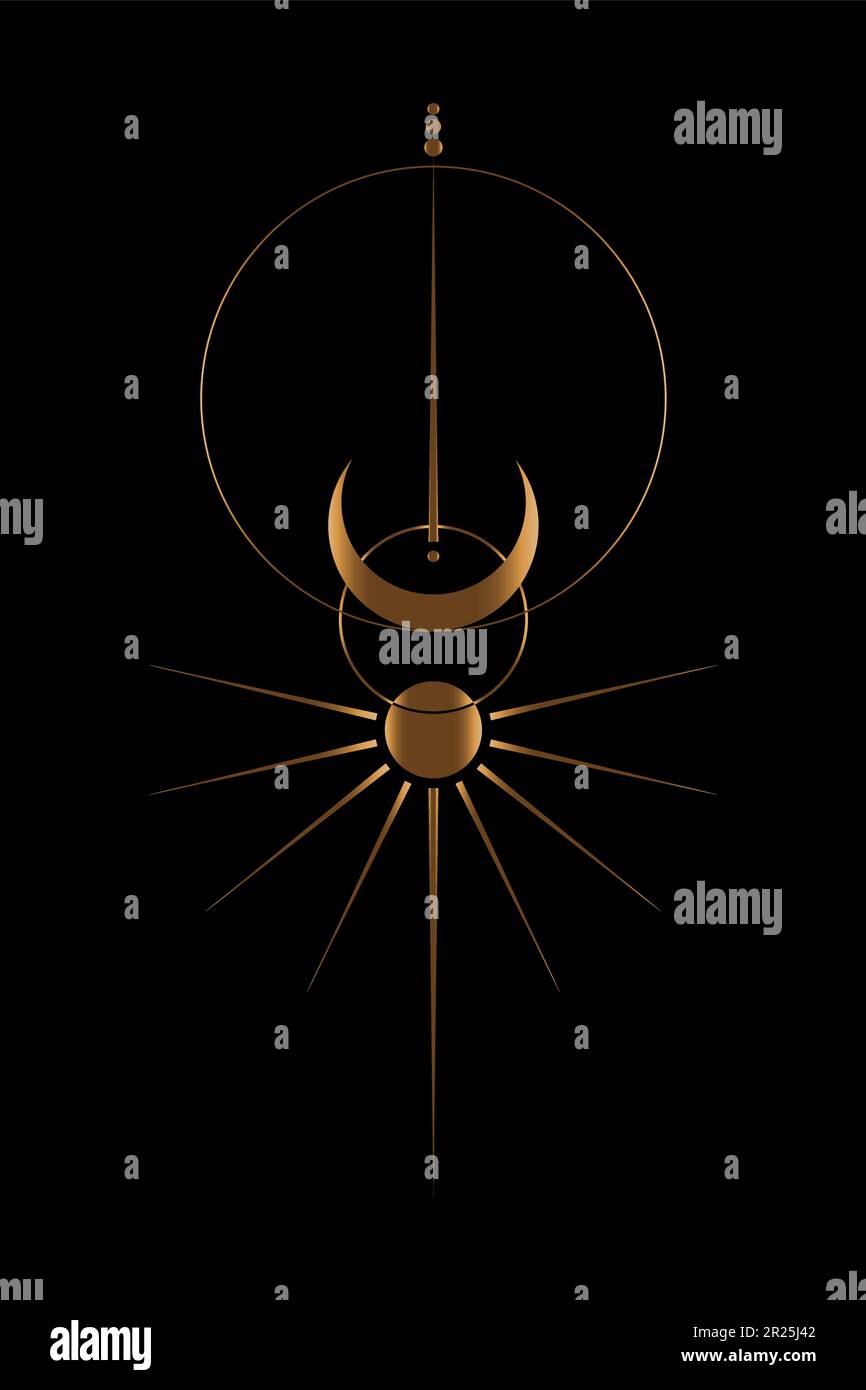 Wiccan Sun And Moon