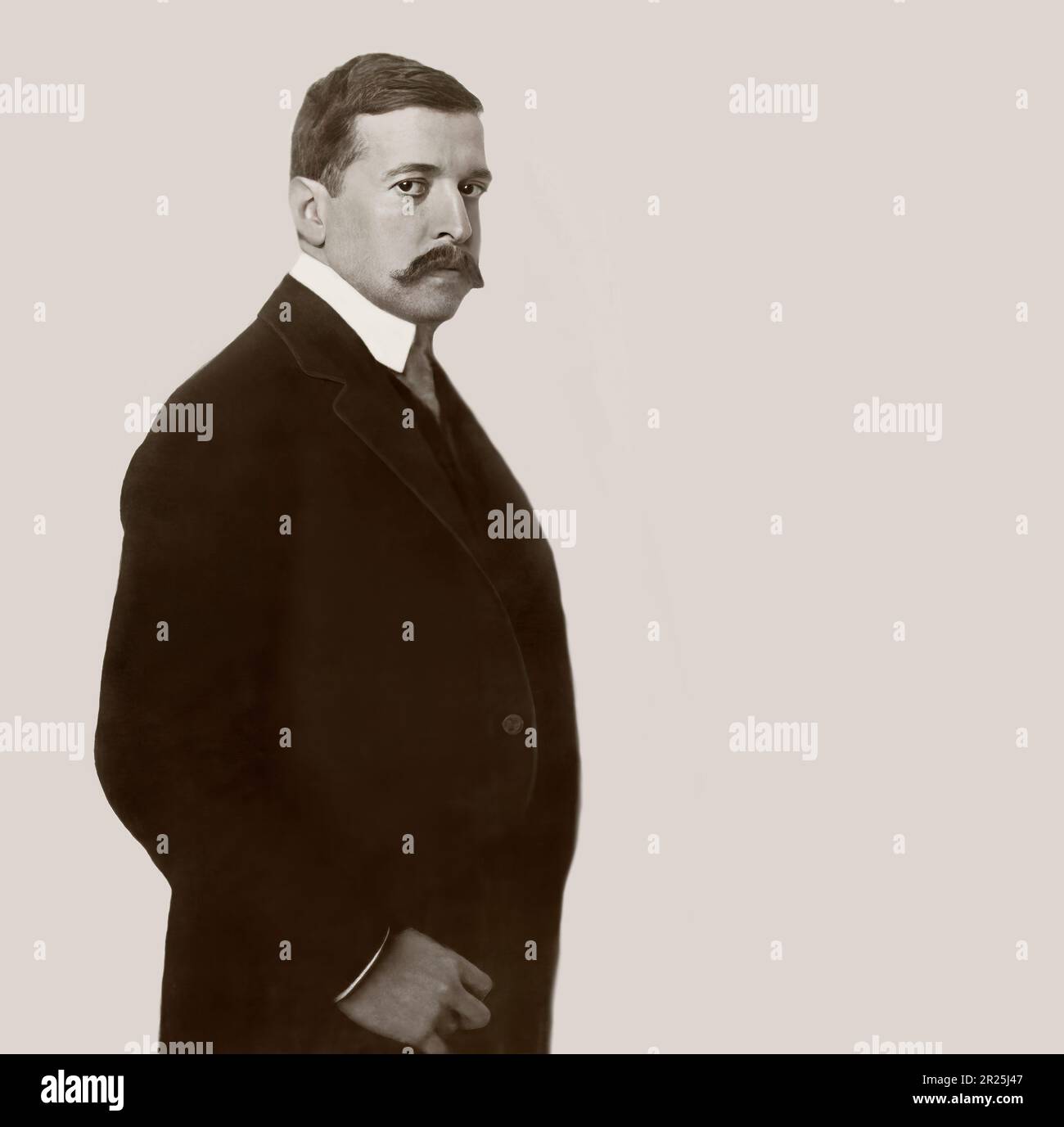 Hugo von Hofmannsthal, 1874-1929, Austrian novelist and poet, digital ...