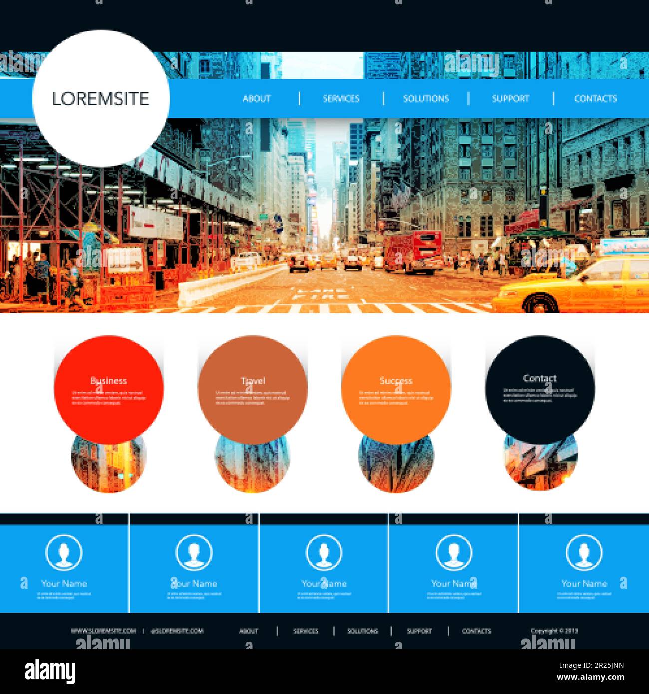 Editable new york street sign Stock Vector Images - Alamy