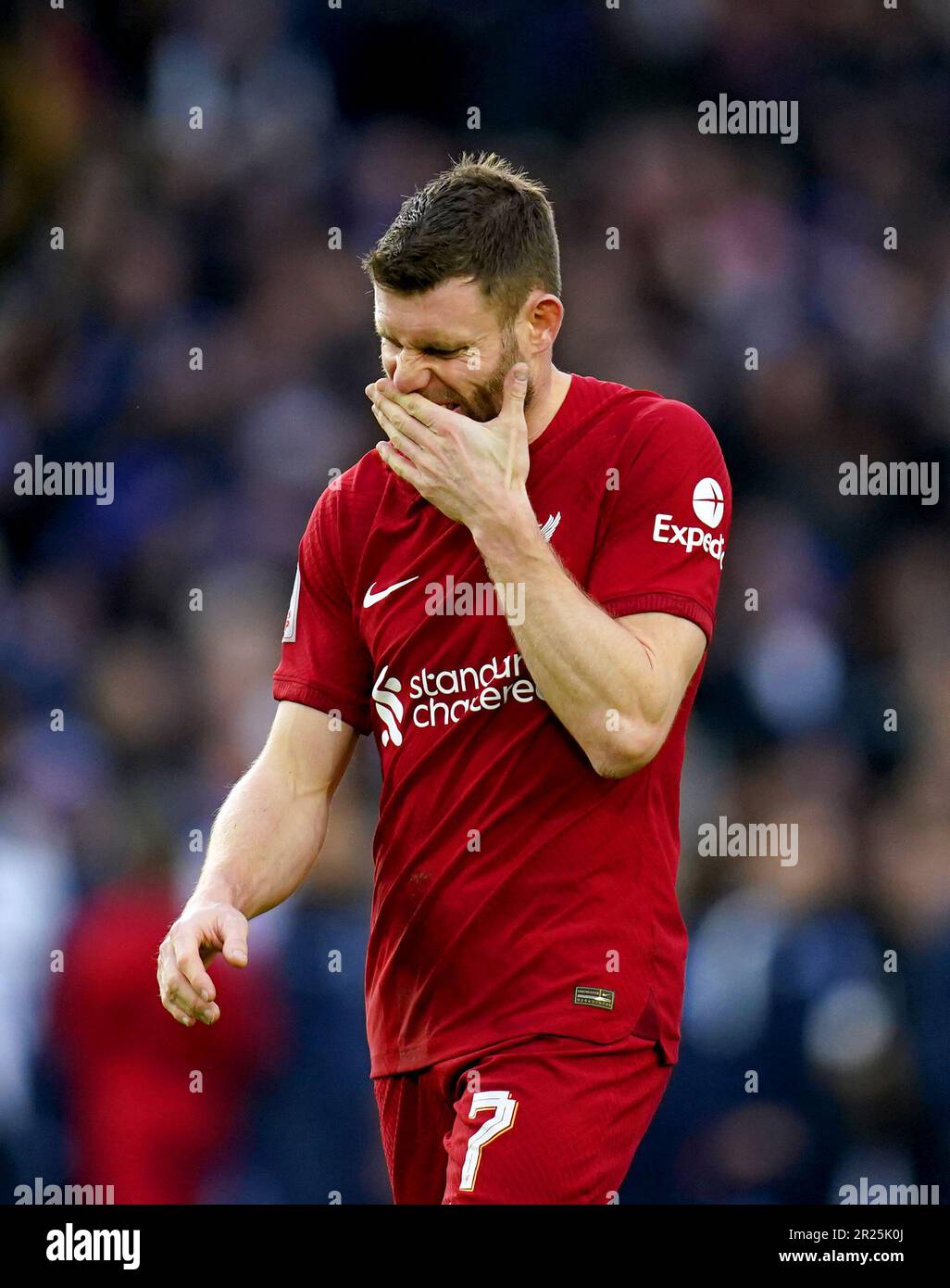 File photo dated 29-01-2023 of Liverpool's James Milner. James Milner ...