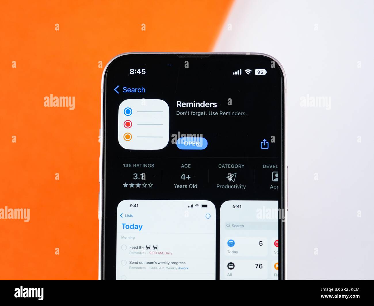 Apple reminders logo' hi-res stock photography and images - Alamy