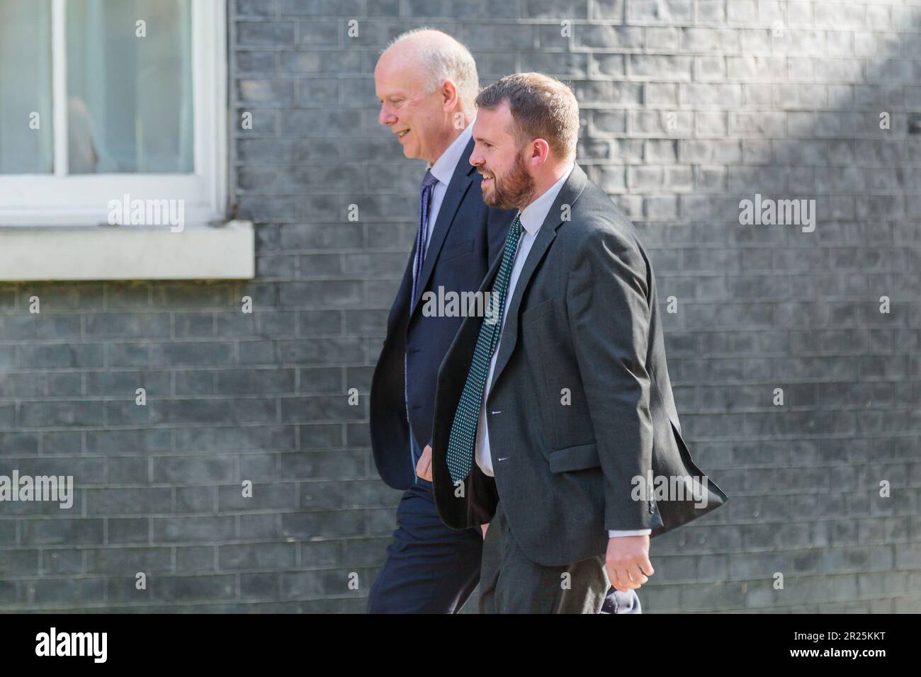 Downing Street, London, UK. 16th May 2023. Jonathan Gullis, MP for ...