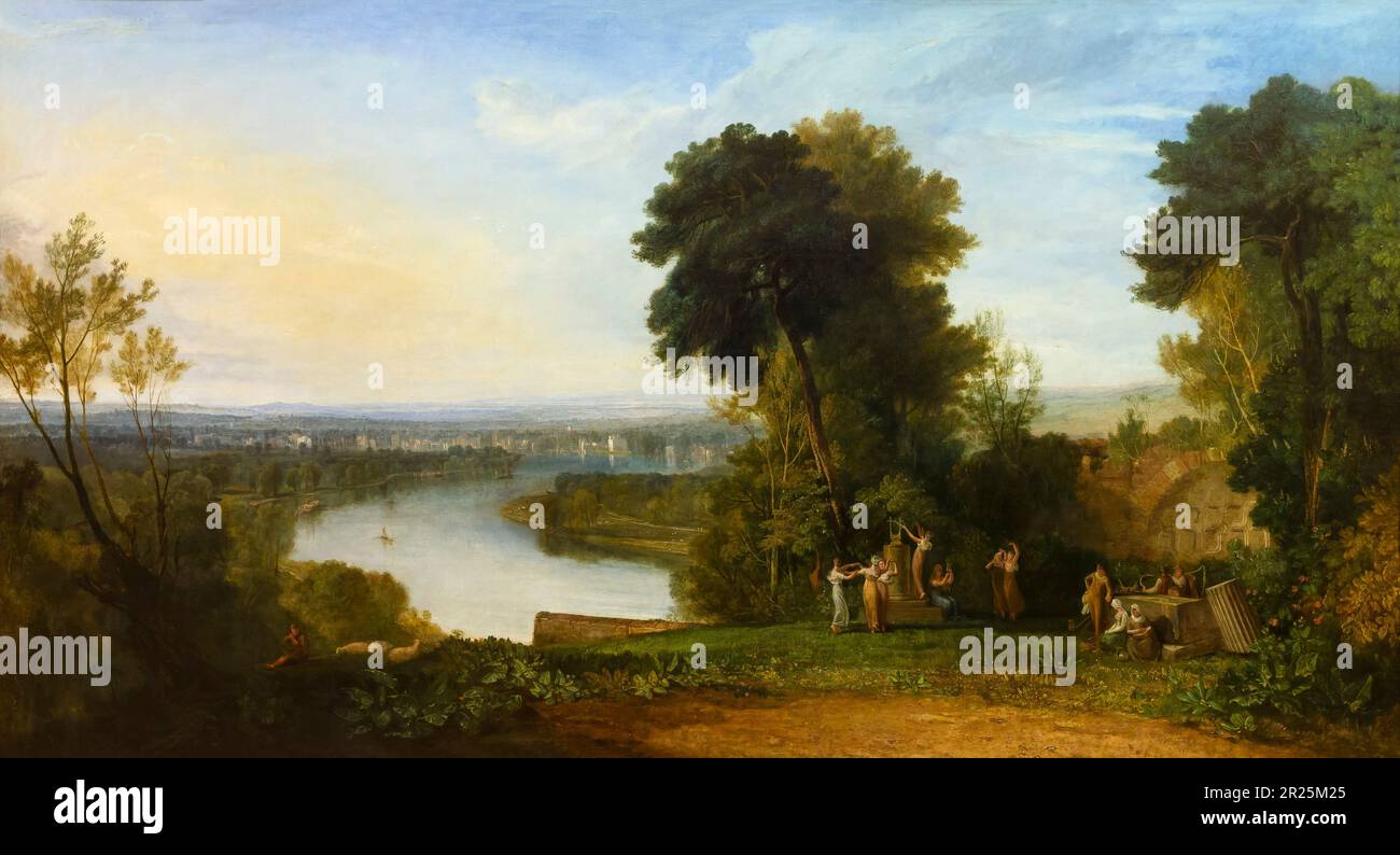 Thomson's Aeolian Harp, JMW Turner, 1809 Stock Photo - Alamy