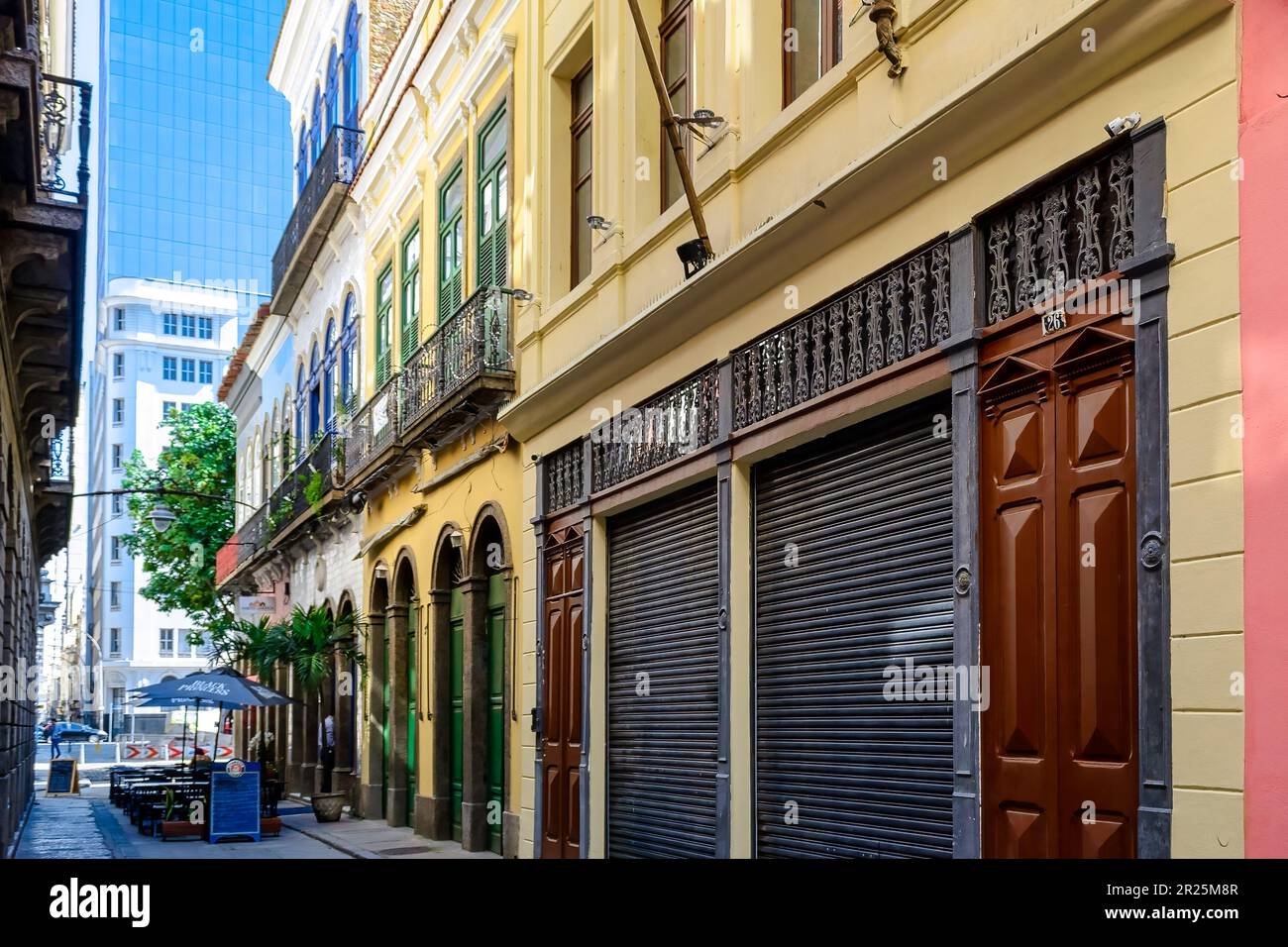 Rio de Janeiro, Brazil - May 2, 2023: Architecture of buildings on a ...