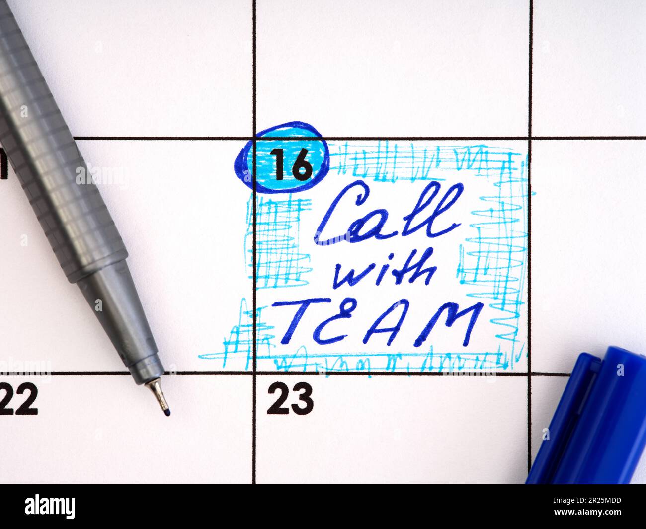 Call reminder handwriting in hi-res stock photography and images - Alamy