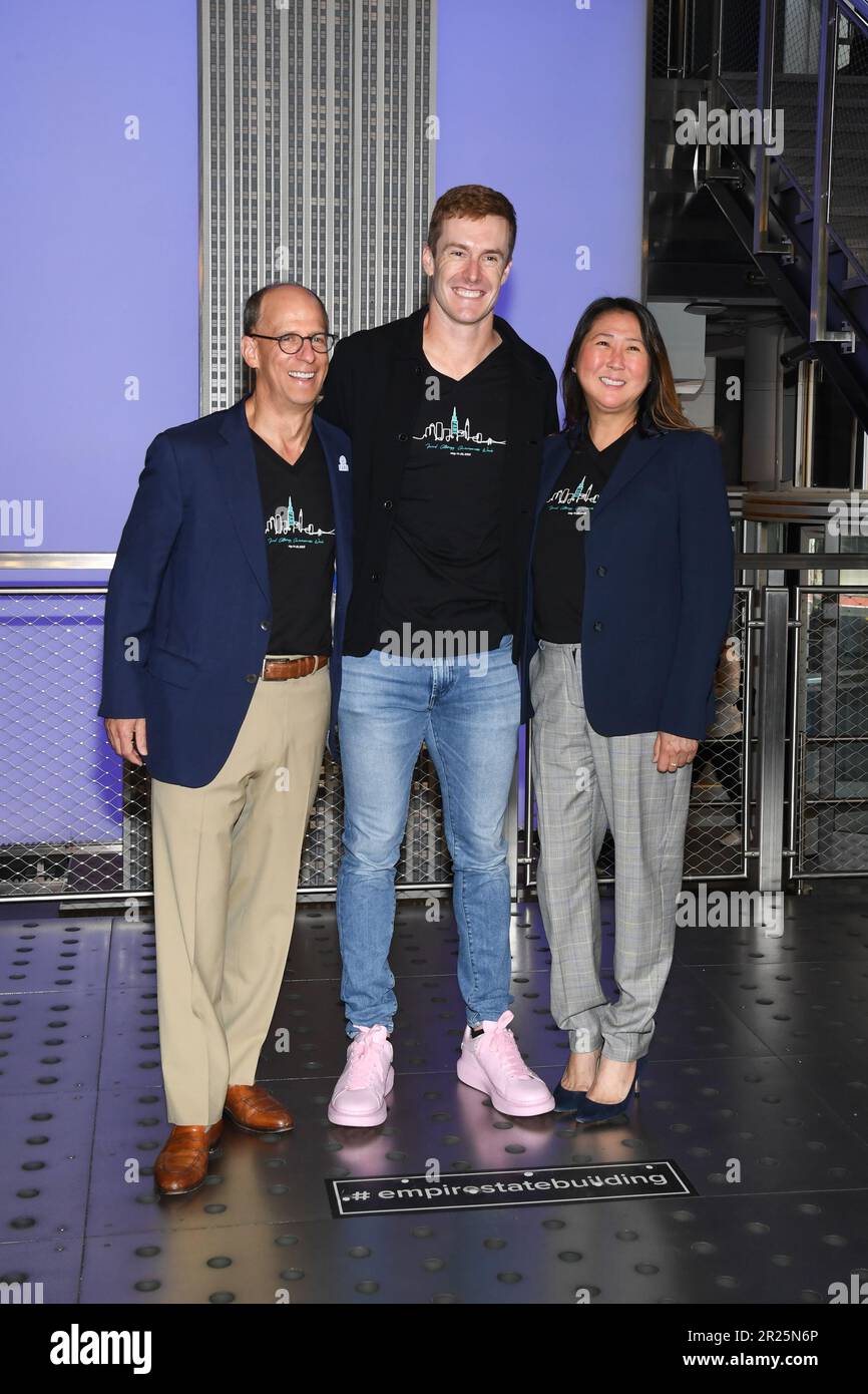 New York, USA. 17th May, 2023. David Jaffe, New York Mets outfielder ...