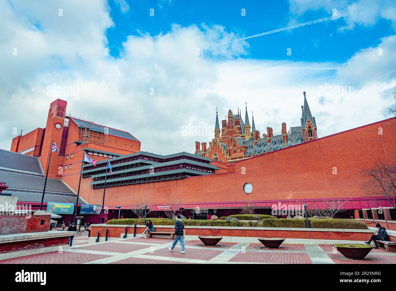 The British Library, London Stock Photo - Alamy