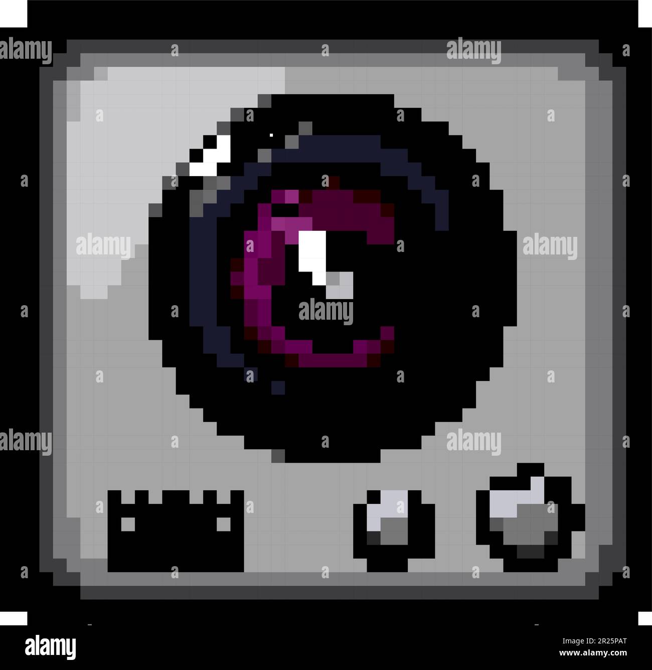 cam action camera game pixel art vector illustration Stock Vector Image ...