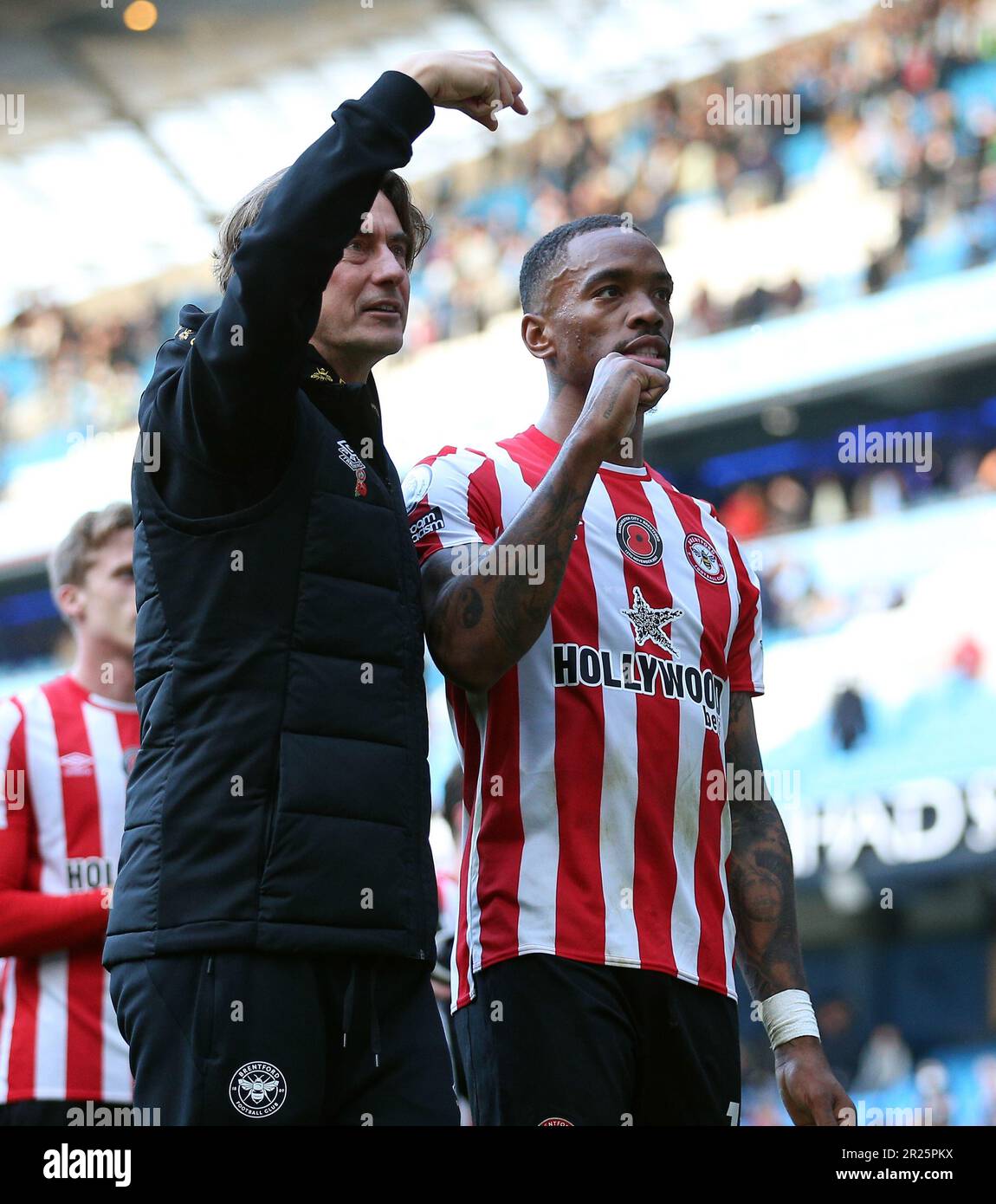 File photo dated 12-11-2022 of Brentford manager Thomas Frank ...