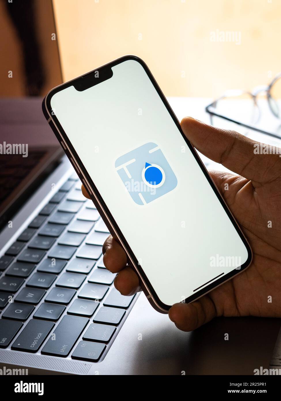 West Bangal, India - February 20, 2023 : Apple TestFlight app on phone ...