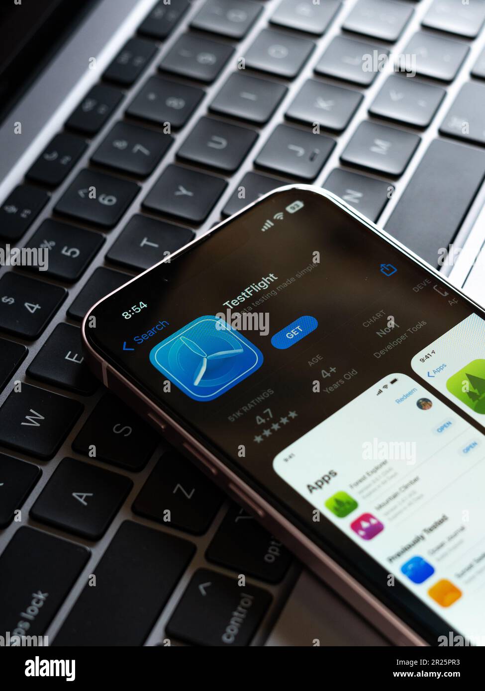 Testflight logo hi-res stock photography and images - Alamy