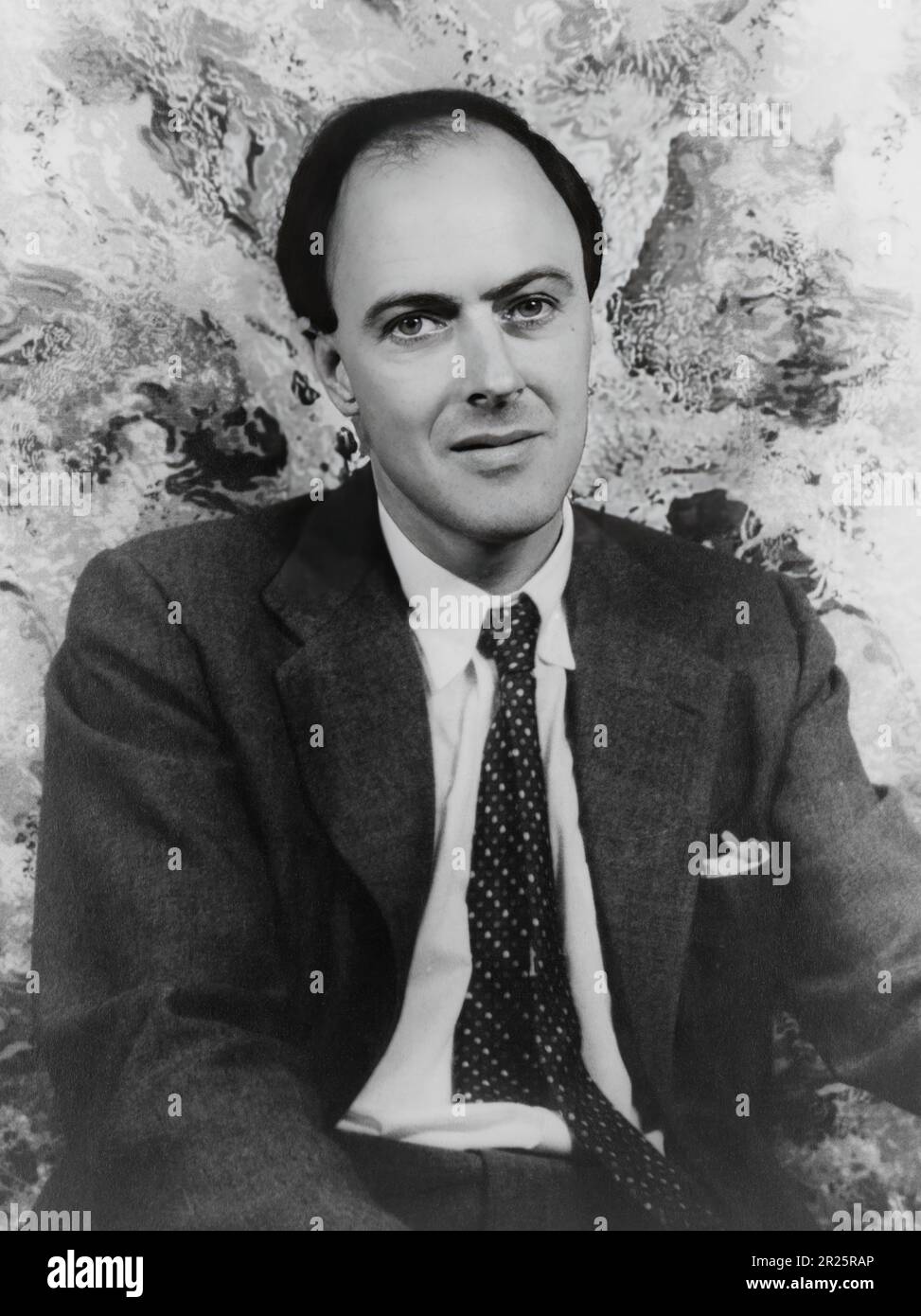 Roald Dahl or Roald Dahla portrait Stock Photo - Alamy