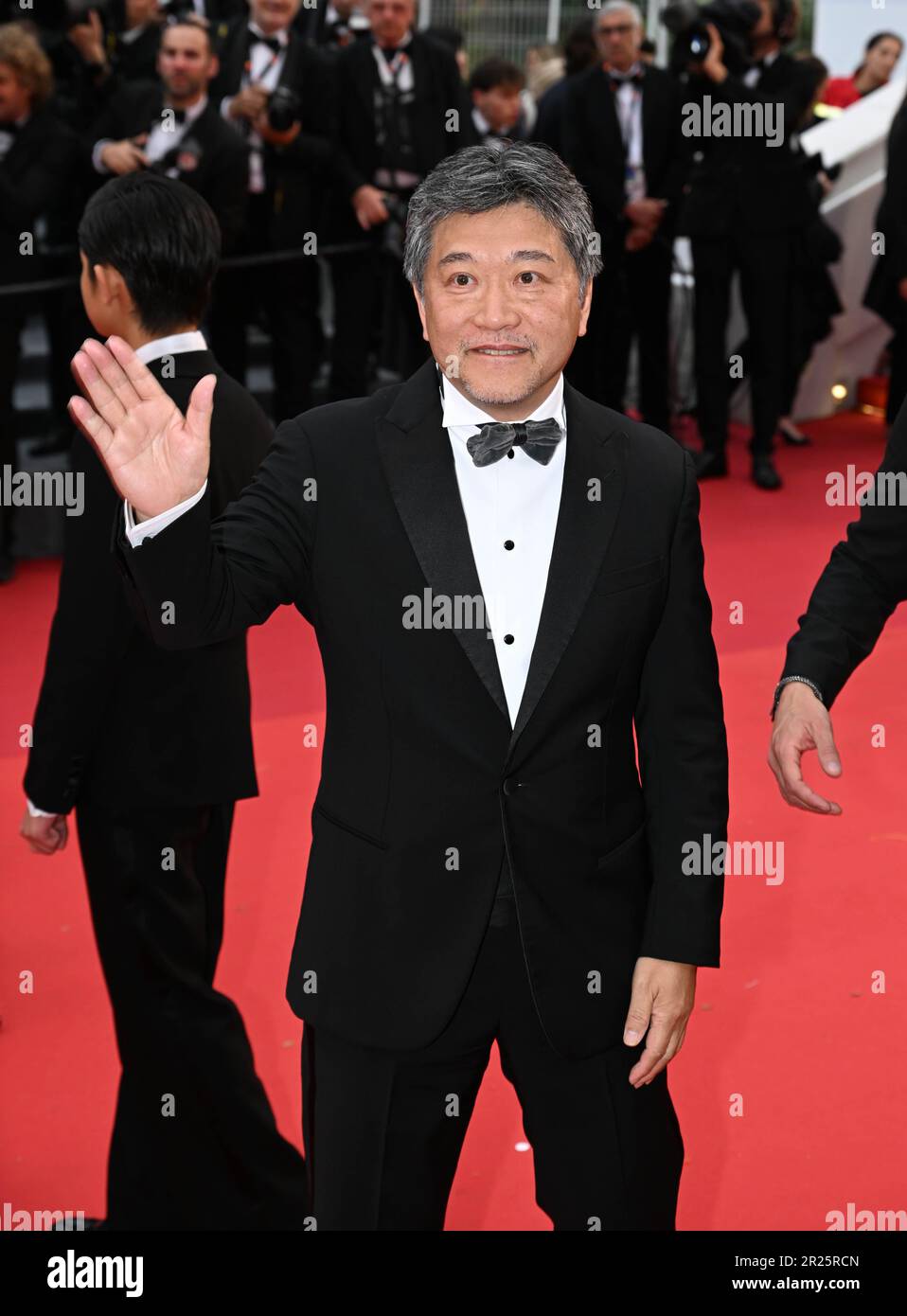 Director Hirokazu Koreeda attending the Monster premiere during the ...