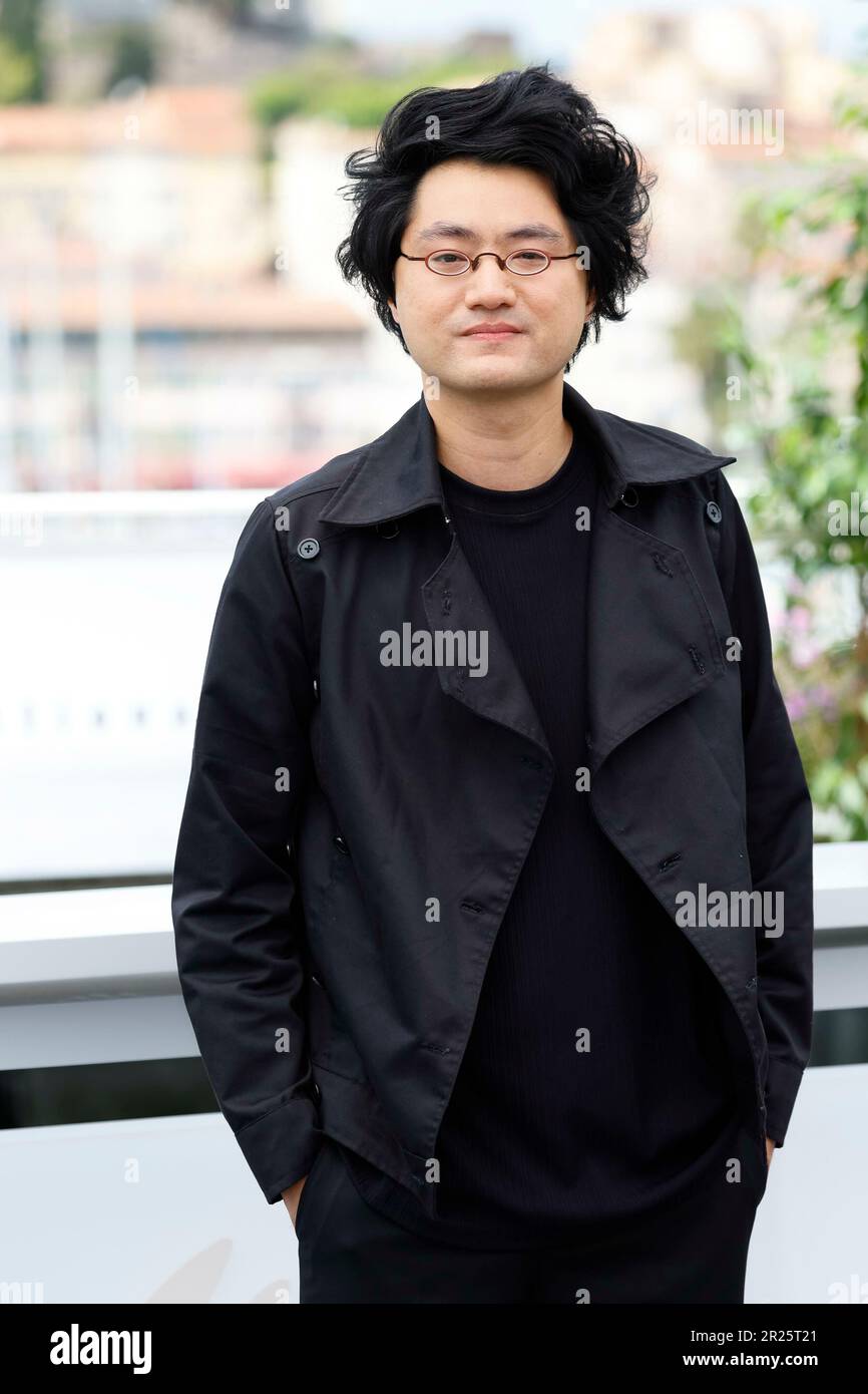 Cannes, France, on 17 May 2023. Davy Chou poses at the Un Certain ...