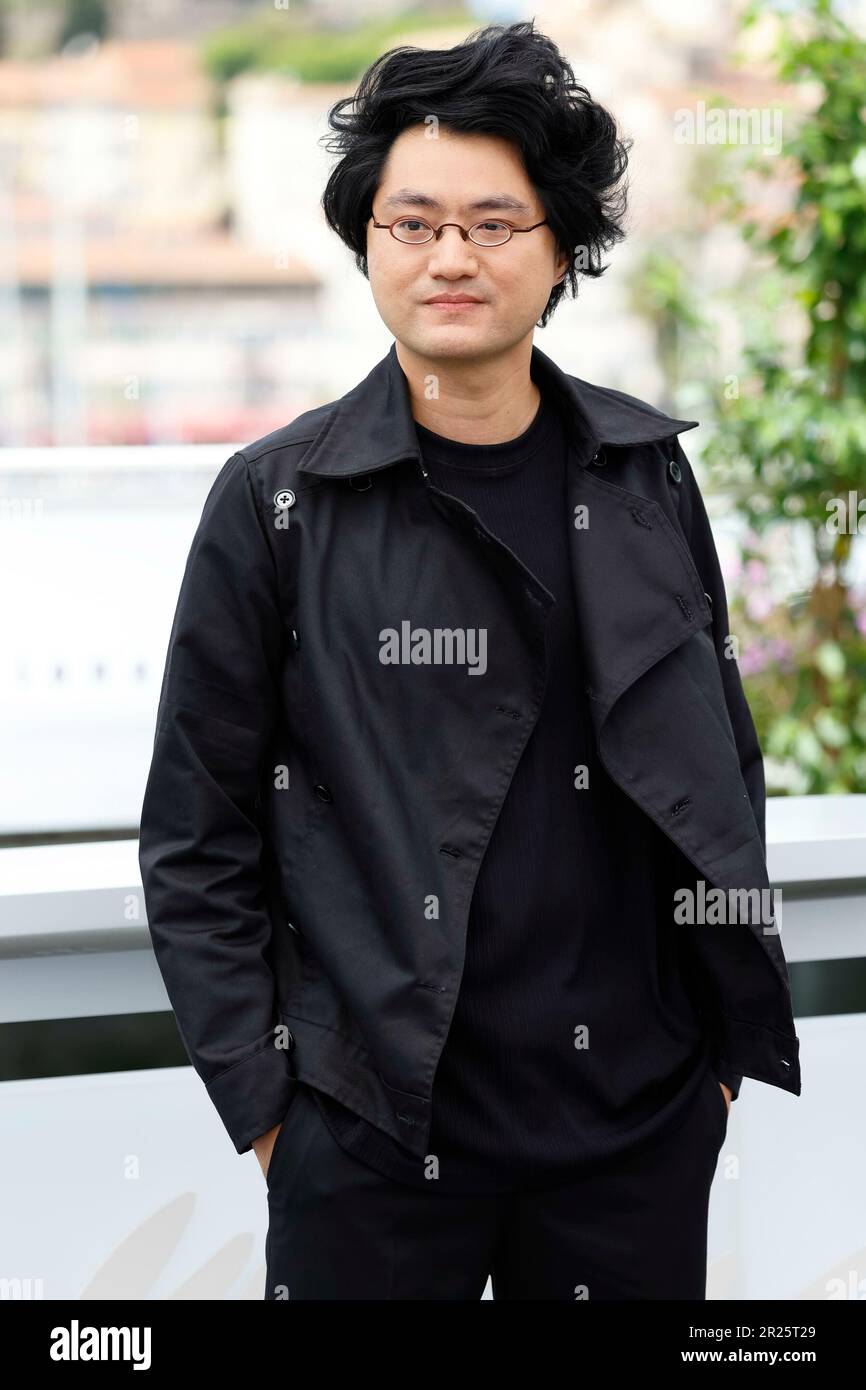 Cannes, France, on 17 May 2023. Davy Chou poses at the Un Certain ...