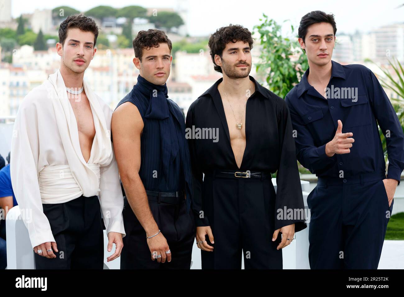 Cannes, France, on 17 May 2023. Manuel Rios, Jason Fernandez, Jose ...