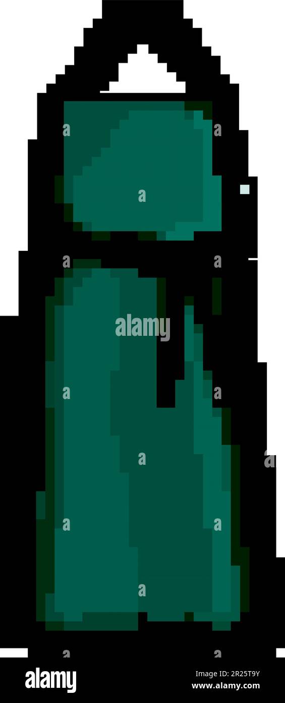 restaurant kitchen apron game pixel art vector illustration Stock ...