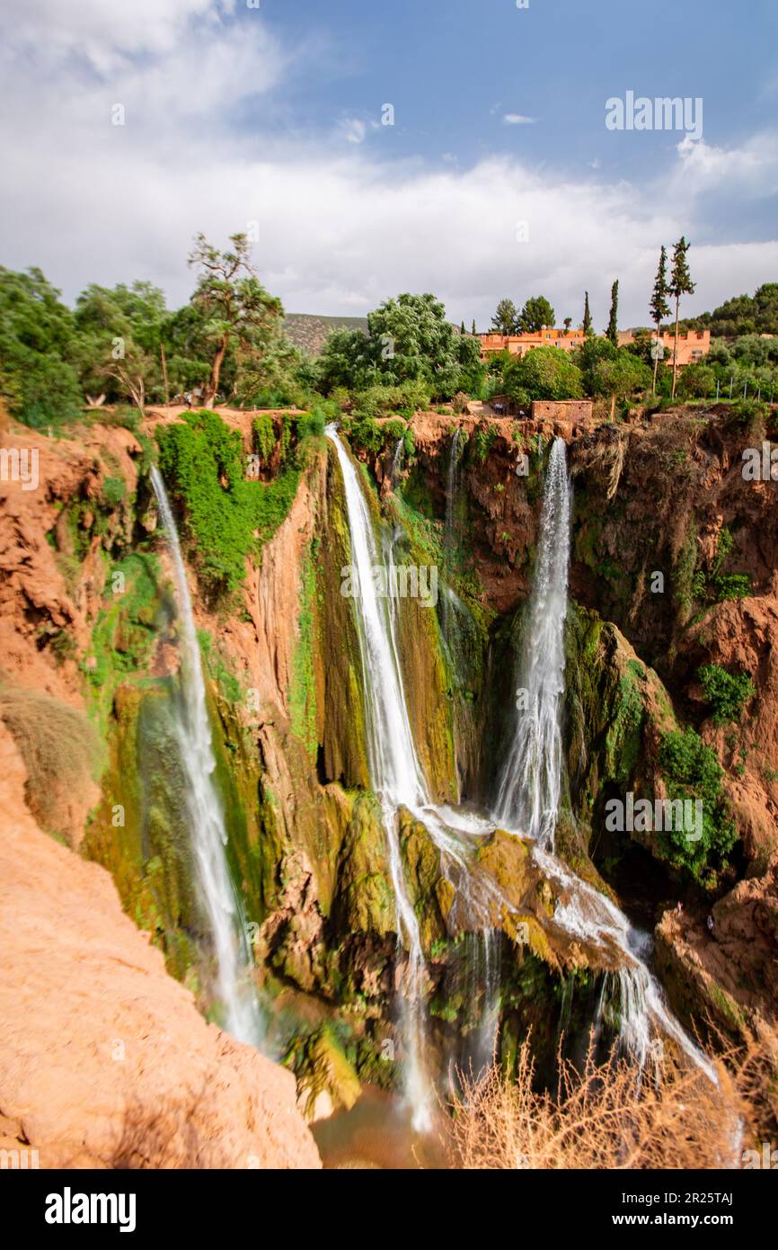 Ouzoud falls in the province of Azilal in Morocco Stock Photo - Alamy
