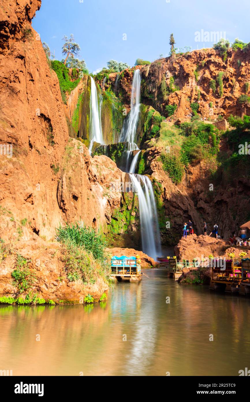Ouzoud falls in the province of Azilal in Morocco Stock Photo - Alamy