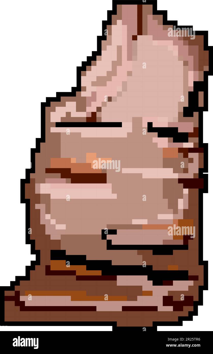 sea aquarium stone game pixel art vector illustration Stock Vector ...