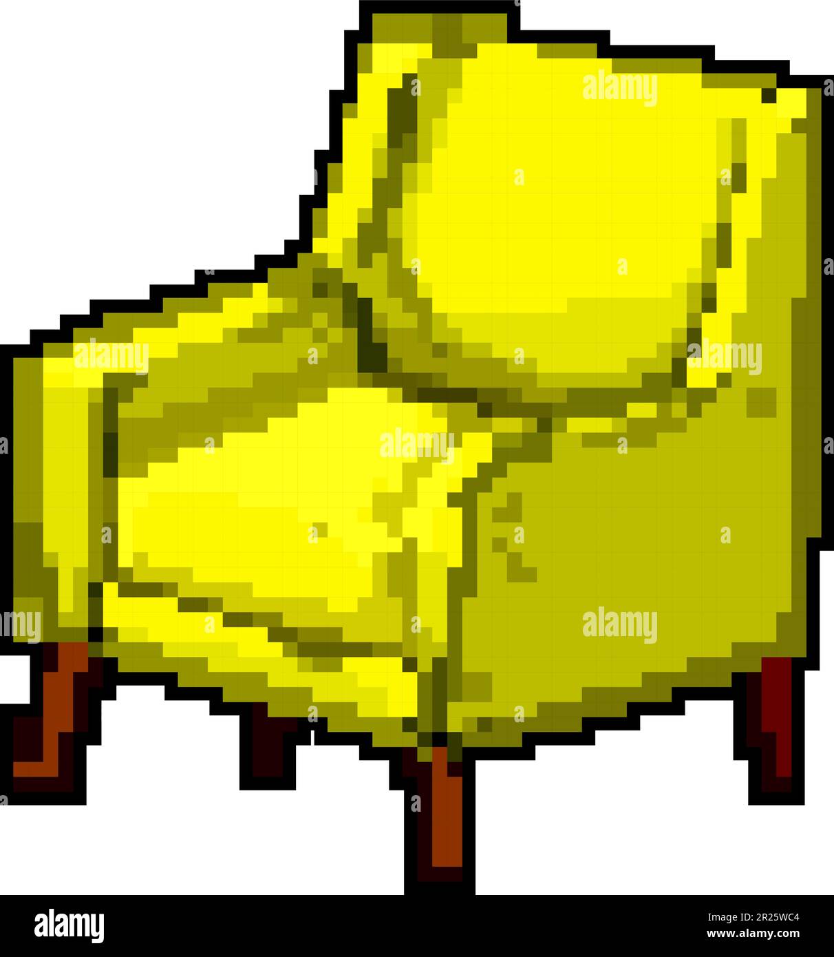 furniture armchair chair game pixel art vector illustration Stock ... furniture armchair chair game pixel art vector illustration Stock ...