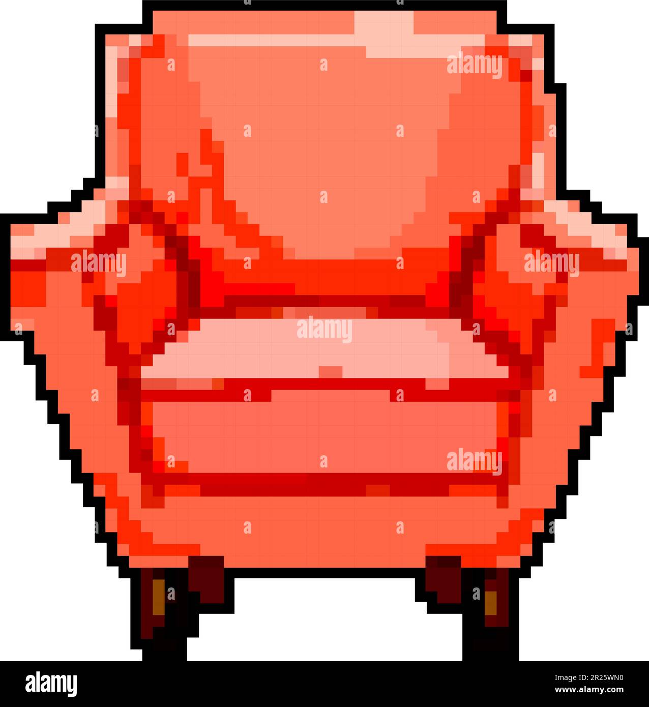 cozy armchair chair game pixel art vector illustration Stock Vector ... cozy armchair chair game pixel art vector illustration Stock Vector ...