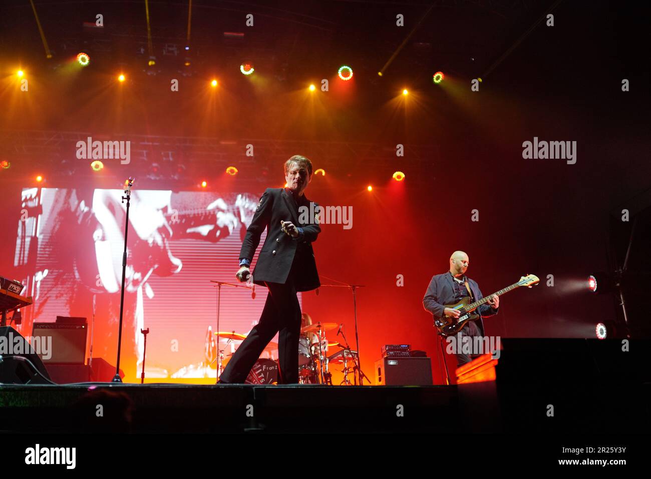 ISTANBUL, TURKIYE - SEPTEMBER 24, 2022: Franz Ferdinand Concert in ...