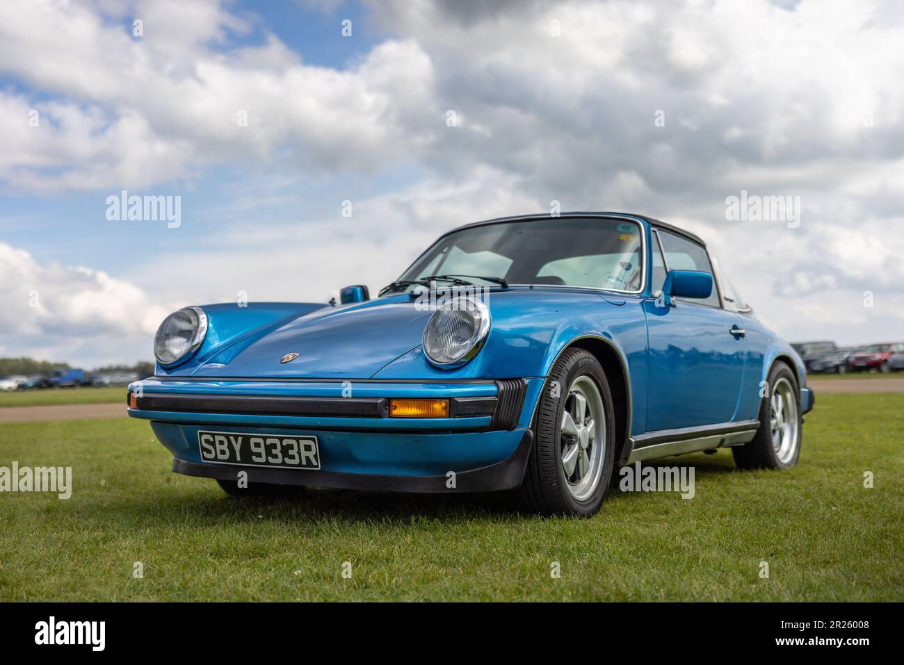 1977 Porsche 911 Targa ‘SBY 933R’ on display at the April Scramble held ...