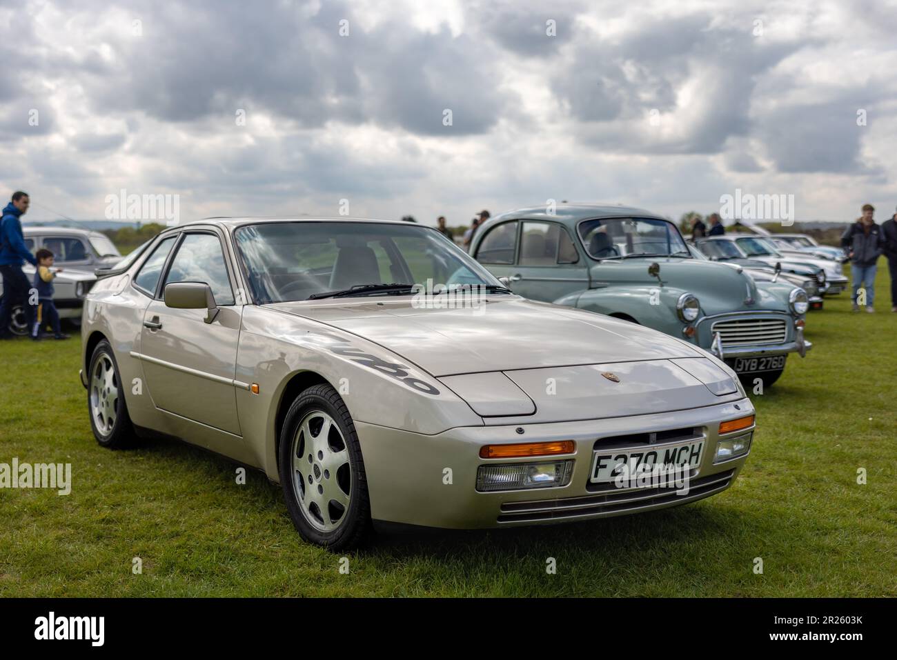 1989 Porsche 944 Turbo, on display at the April Scramble held at the ...