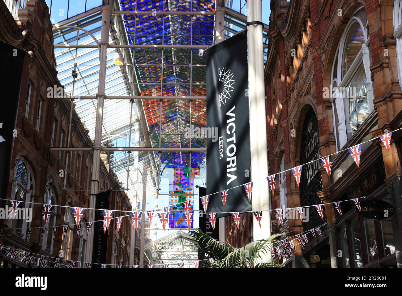 Victoria Leeds comprising the 1990 Victoria Quarter, an arcaded complex ...