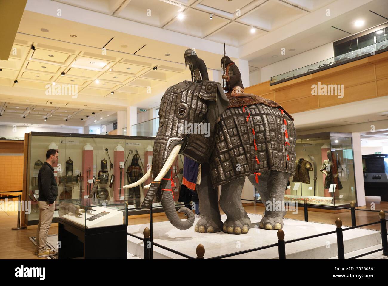Inside the Royal Armouries Museum, in Leeds, the home of the UK's ...