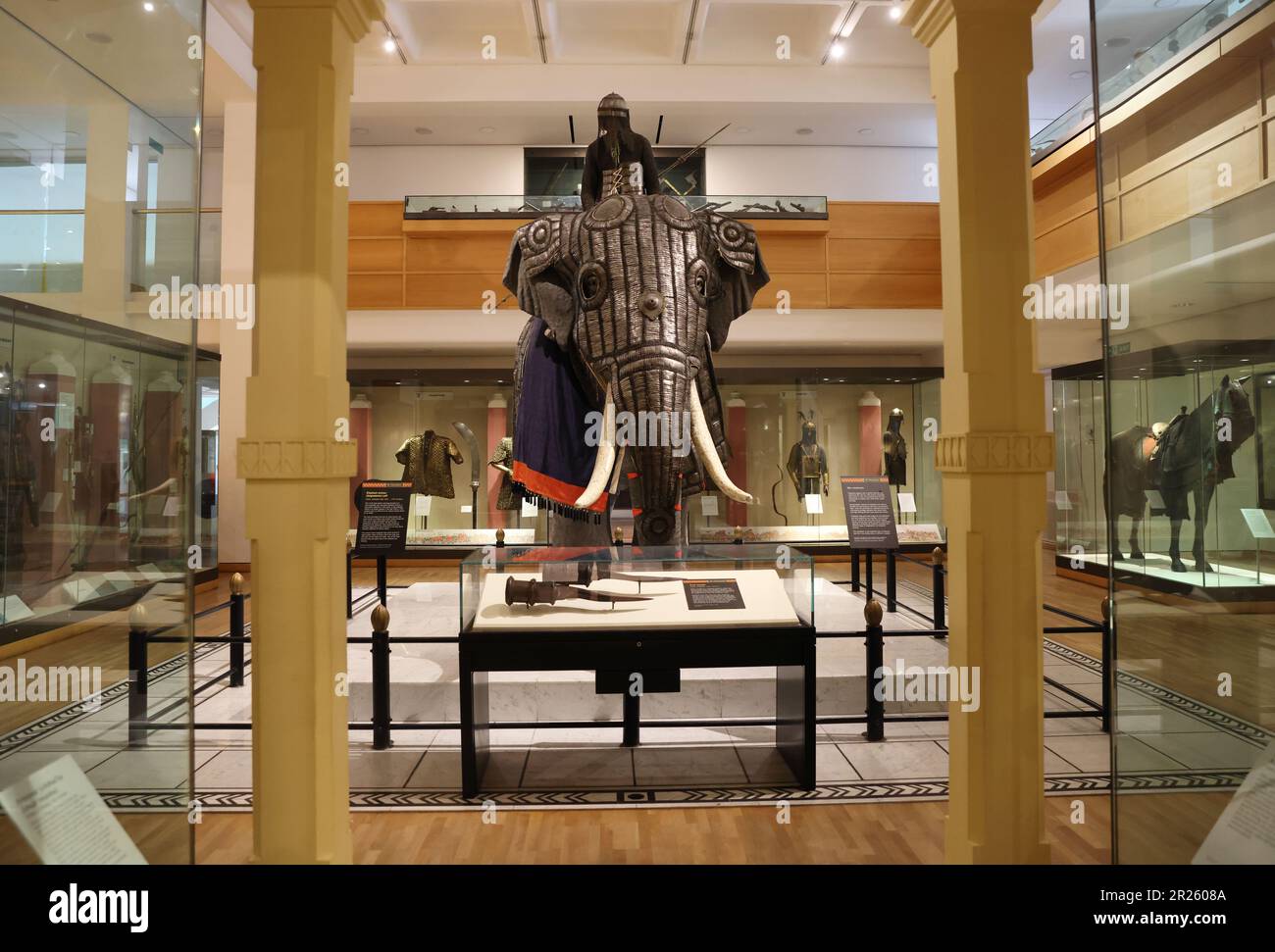 Inside the Royal Armouries Museum, in Leeds, the home of the UK's ...