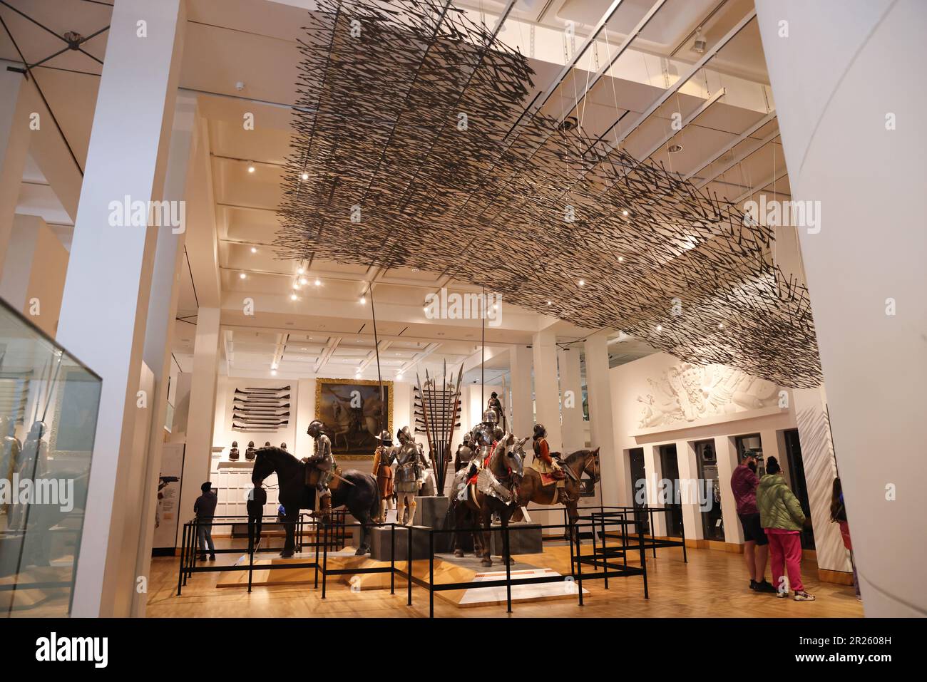 Inside the Royal Armouries Museum, in Leeds, the home of the UK's ...