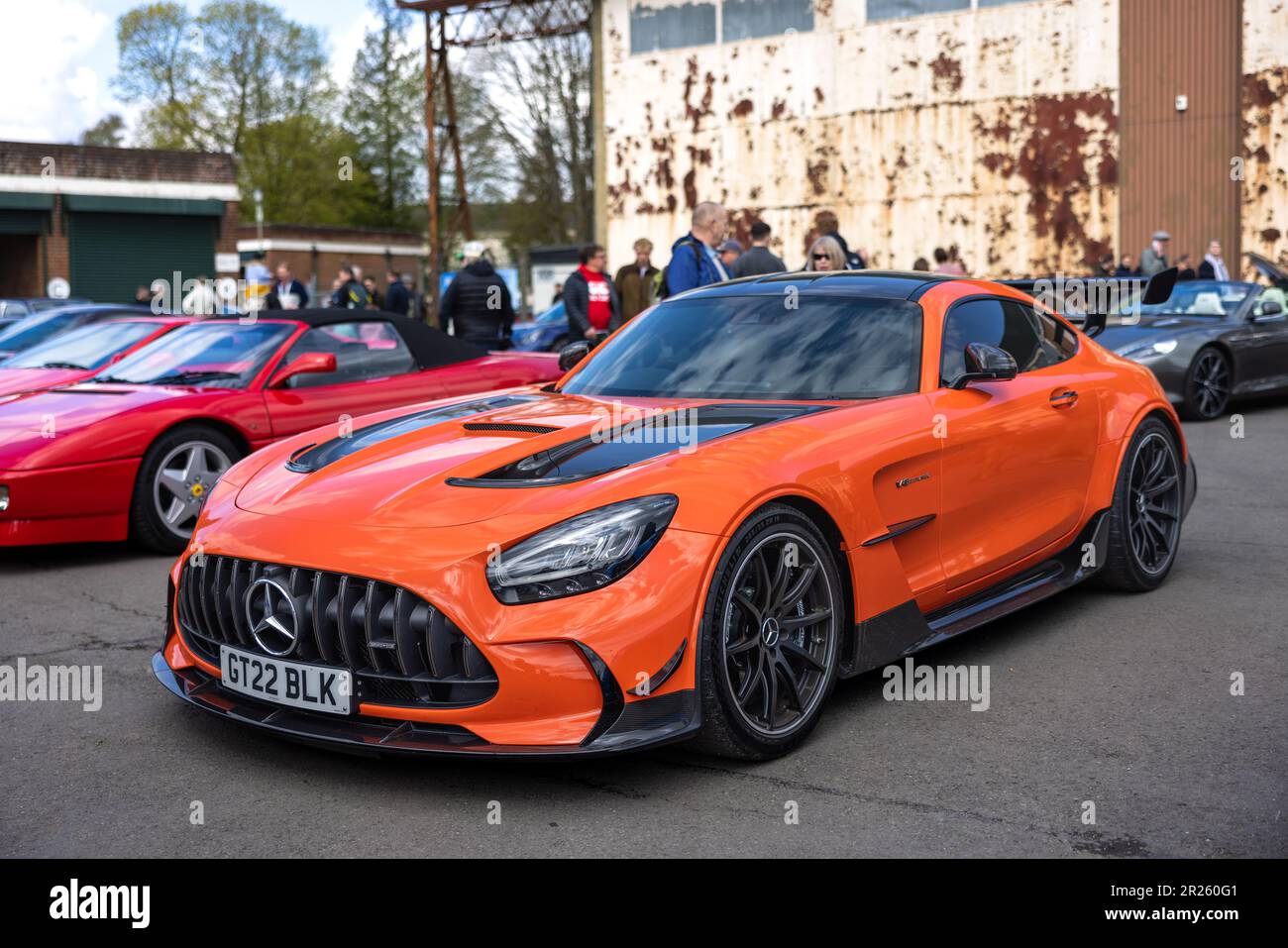 2022 Mercedes-Benz AMG GT Black Series ‘GT22 BLK’ on display at the ...