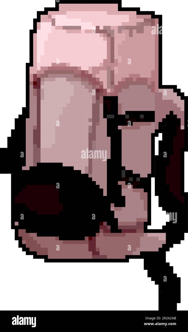 mountain backpack camp game pixel art vector illustration Stock Vector ...