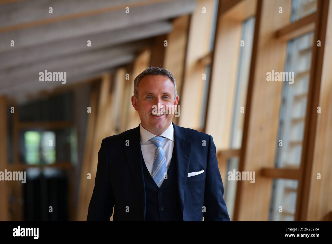 Edinburgh Scotland, UK 17 May 2023. Alex Cole-Hamilton msp at the ...