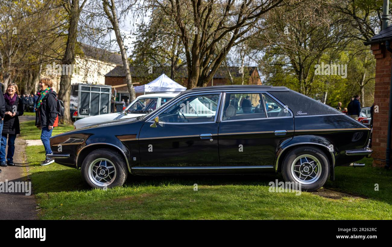 1977 Princess ‘VOD 873S’ on display at the April Scramble held at the ...