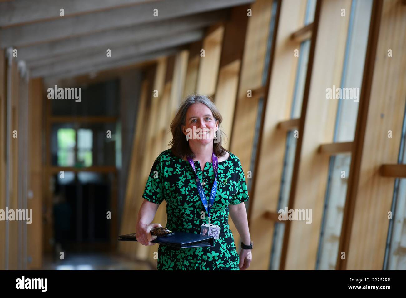 Edinburgh Scotland, UK 17 May 2023. Maree Todd msp at the Scottish ...