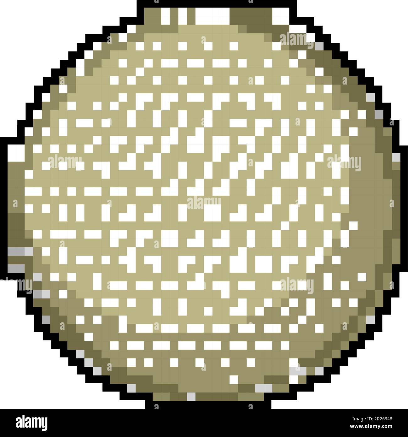 golf ball sport game pixel art vector illustration Stock Vector Image ...