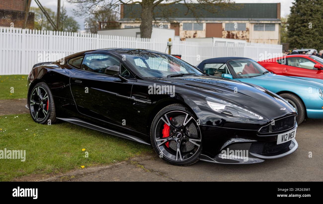 2019 Aston Martin Vanquish ‘V121 MED’ on display at the April Scramble ...