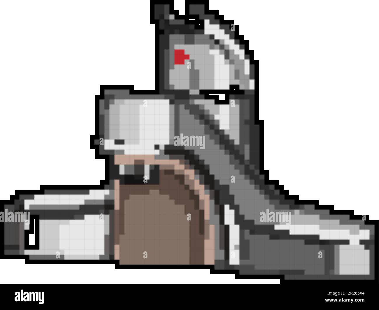 hygiene bathroom faucet game pixel art vector illustration Stock Vector ...